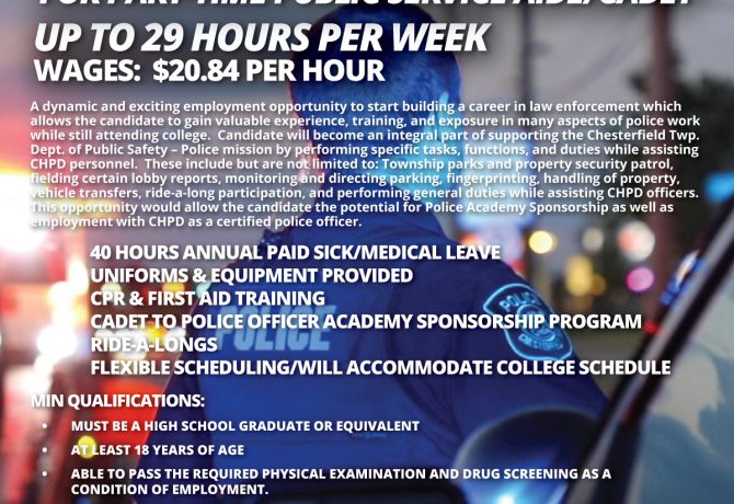 Chesterfield Township Police Department